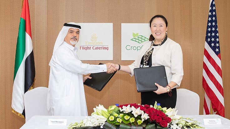 Crop One and Emirates Flight Catering's joint venture aims to build ...