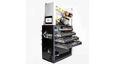 Robotic machine tending - EV Design & Manufacturing