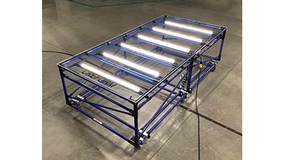 CRE-608 lighted workstation - EV Design & Manufacturing