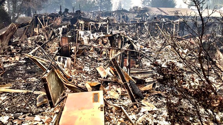 How crews are cleaning up after the fire in Paradise - Waste Today