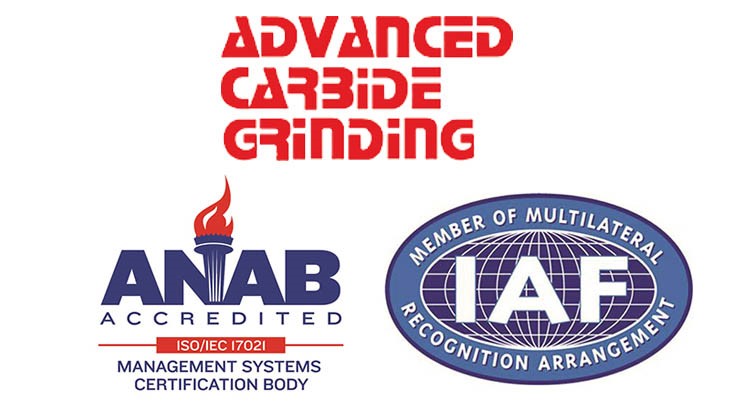 Advanced Carbide Grinding earns ISO 9001:2015 certification - Aerospace ...
