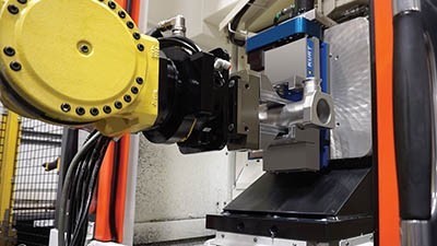 Robotic attendant vise - EV Design & Manufacturing