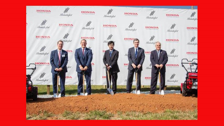 Honda Aircraft Co. breaks ground on wing production facility ...