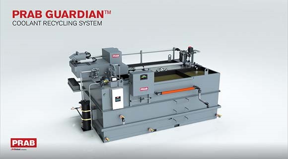 PRAB Guardian Coolant Recycling System - Aerospace Manufacturing and Design