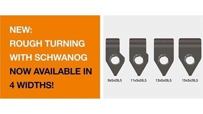 Rough turning inserts, 4 widths - Aerospace Manufacturing and Design