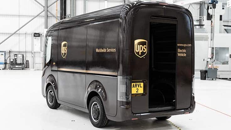 UPS to buy 10,000 electric delivery vans - EV Design & Manufacturing