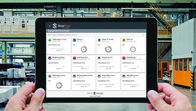 OEE/ data collection software - Aerospace Manufacturing and Design