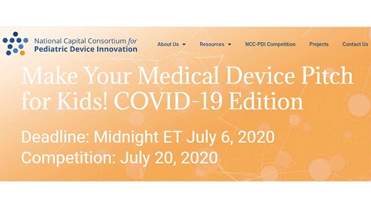 Children's National, NCC-PDI hold medical device competition for COVID ...