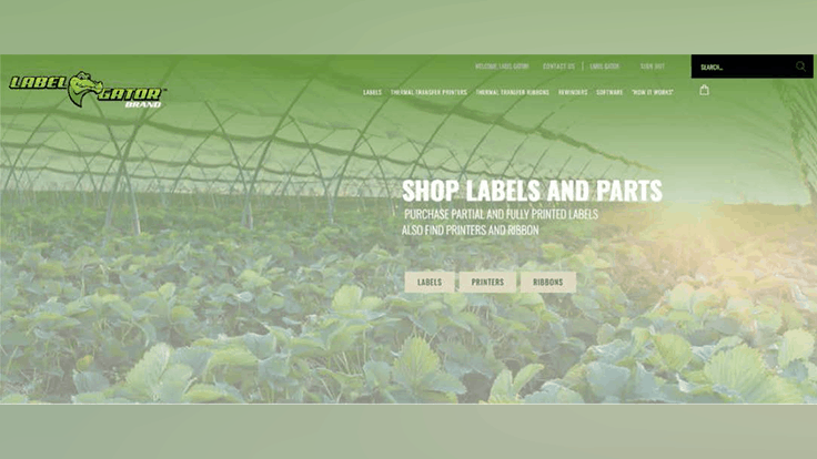 Label Gator launches e-commerce site - Greenhouse Management