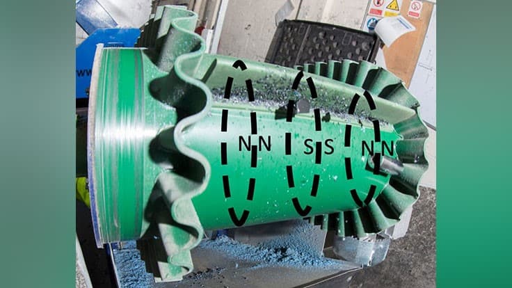 Bunting explains the difference between axial, radial magnetic fields ...