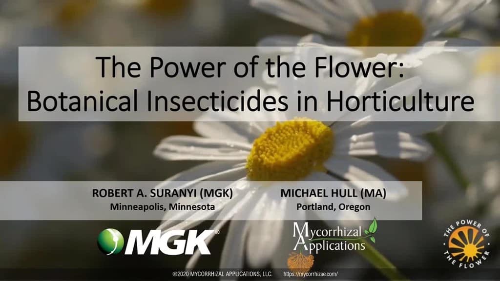 The Power of the Flower: Botanical Insecticides in Horticulture ...