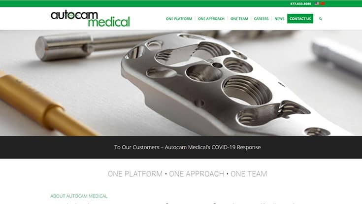Autocam Medical looking for machinists; implements Freedom Software - Today's Medical Developments