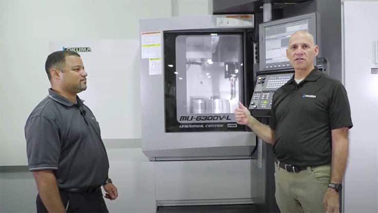 5-axis VMC with turning function (Video) - Aerospace Manufacturing and ...