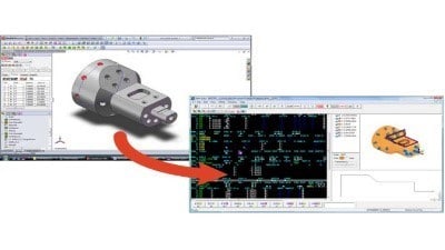 CAD link software - Aerospace Manufacturing and Design