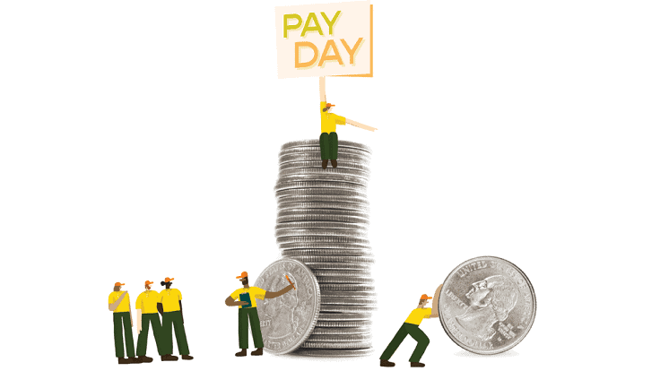 Pay it out - Lawn & Landscape