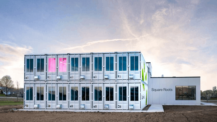 Square Roots debuts new farm in Michigan - Produce Grower