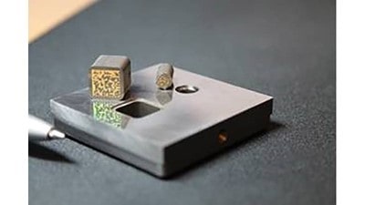 Miniature barcode scanner - Aerospace Manufacturing and Design