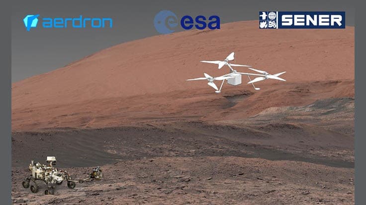 Sener Aeroespacial, Aerdron to develop a flying Mars drone - Aerospace ...