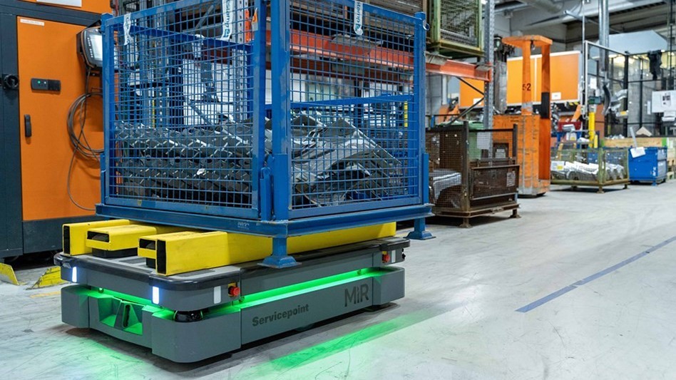 MiR’s robust, scalable AMRs - Aerospace Manufacturing and Design