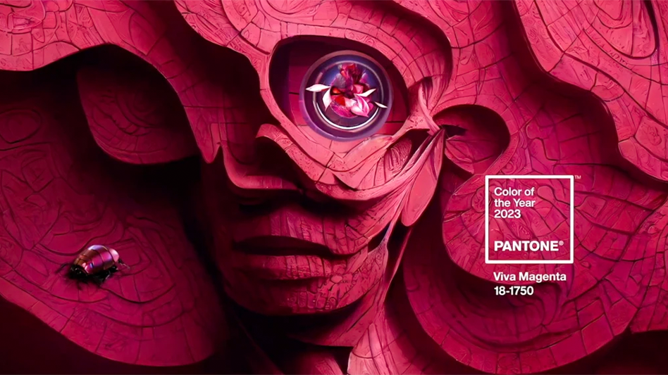 Pantone unveils Viva Magenta 18-750 as the 2023 Color of the Year ...