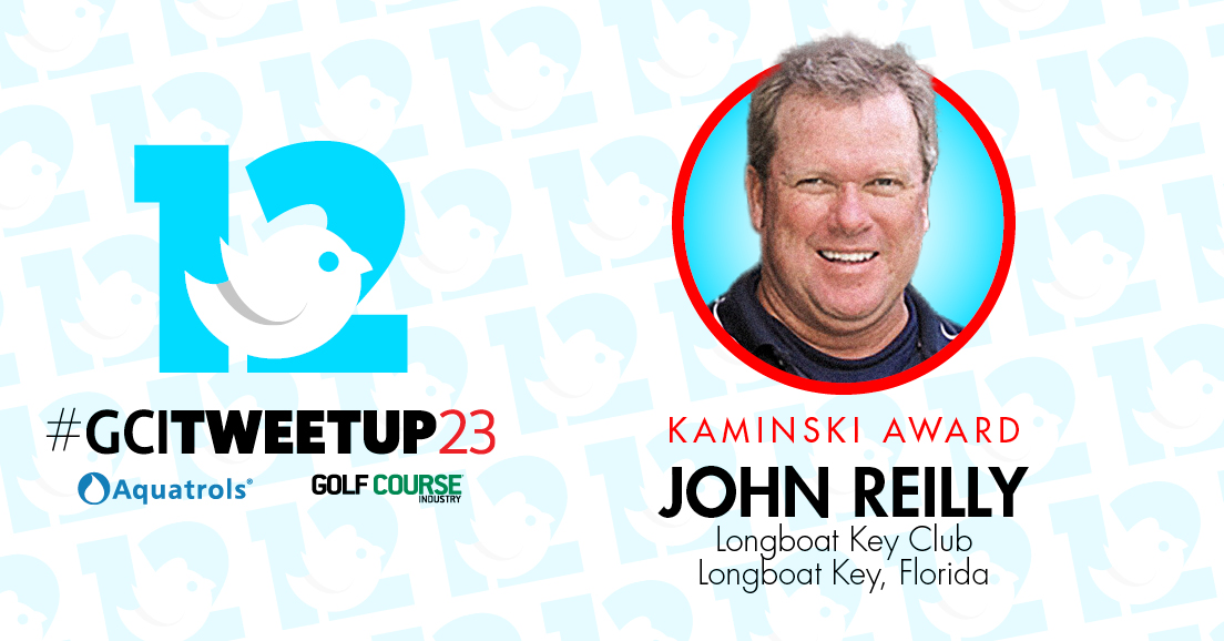 John Kaminski Award: John Reilly - Golf Course Industry
