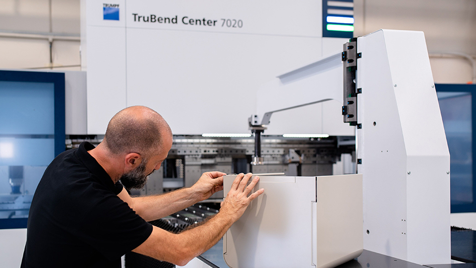 TRUMPF's TruBend Center 7020 for fast automated bending - Aerospace ...