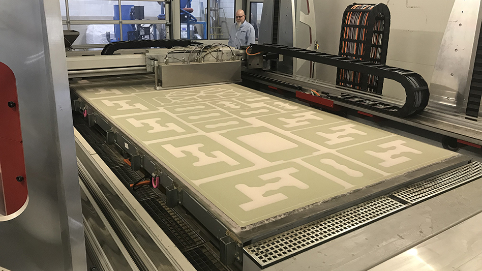 VX4000 from voxeljet 3D prints casting cores for all-electric Cadillac ...