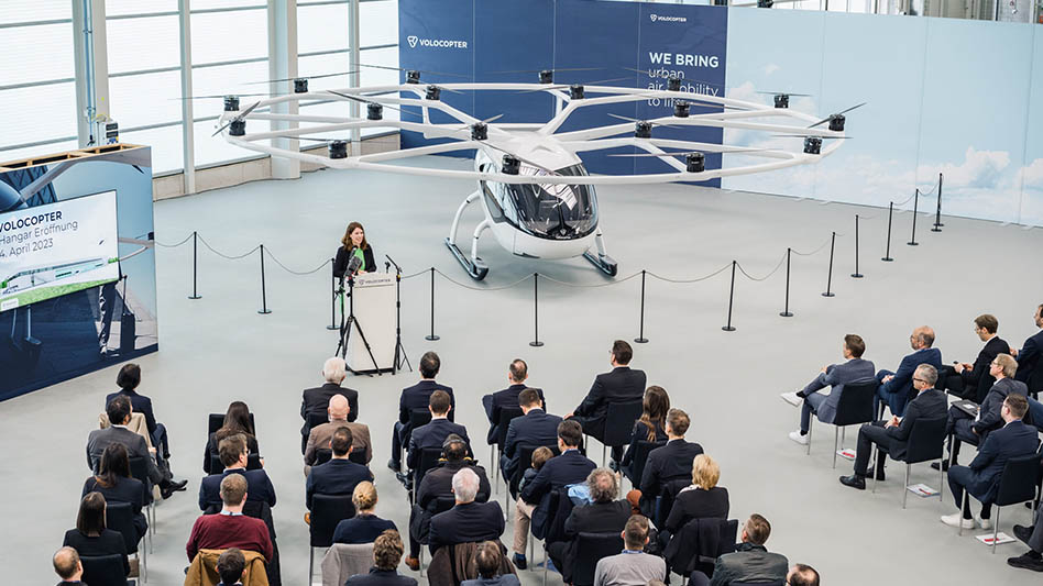 Volocopter completes electric air taxi production setup - Aerospace ...