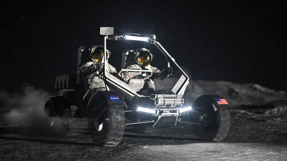 NASA pursues lunar terrain vehicle services for Artemis missions ...