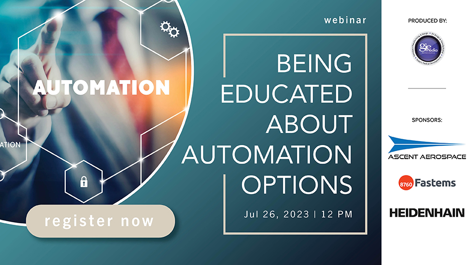 Secure your seat for the automation roundtable - Aerospace Manufacturing and Design