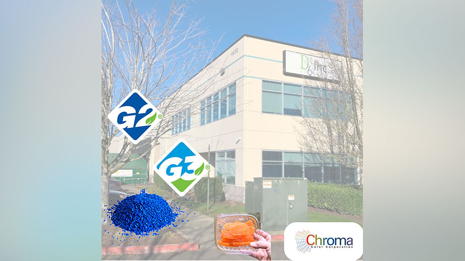 D6 uses Chroma Color product in new PCR-content packaging - Recycling Today