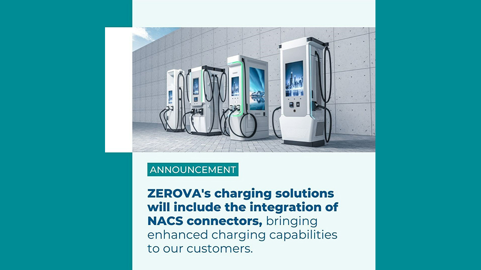 ZEROVA's NACS Connectors on Future EV Chargers - EV Design & Manufacturing
