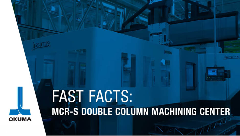 MCR-S Double Column Machining Center - Aerospace Manufacturing and Design