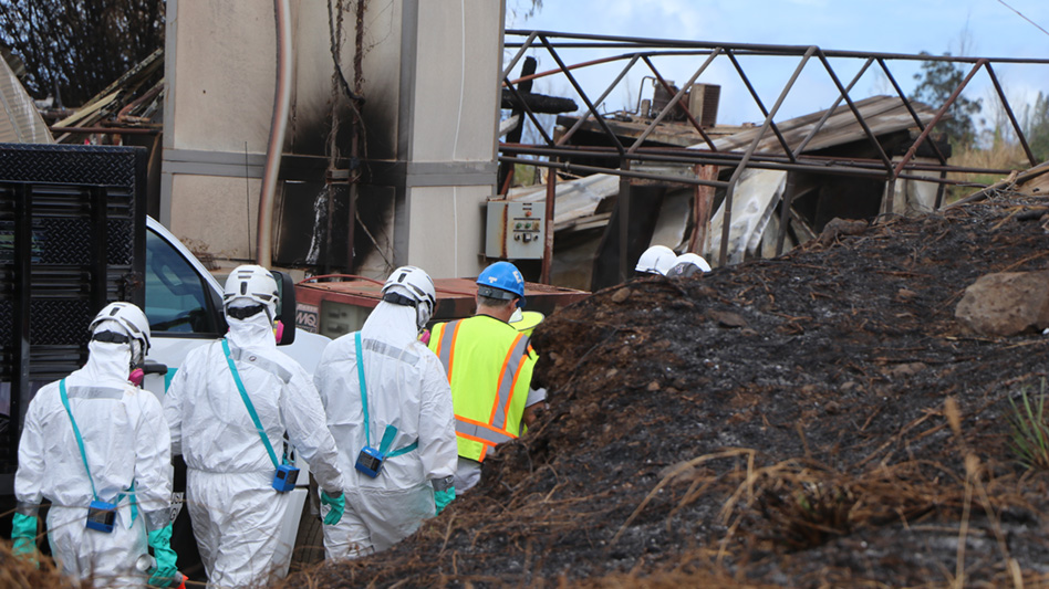 EPA removing hazardous materials following fires in Maui - Waste Today