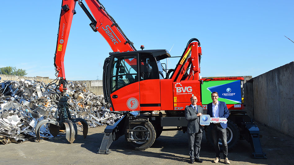 Cronimet adds battery-powered scrap handler - Recycling Today