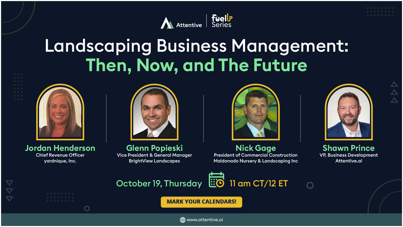 Attentive.ai presents next webinar on Oct. 19 - Lawn & Landscape