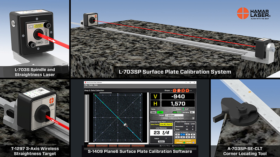 Hamar Lasers Surface Plate Calibration System Aerospace