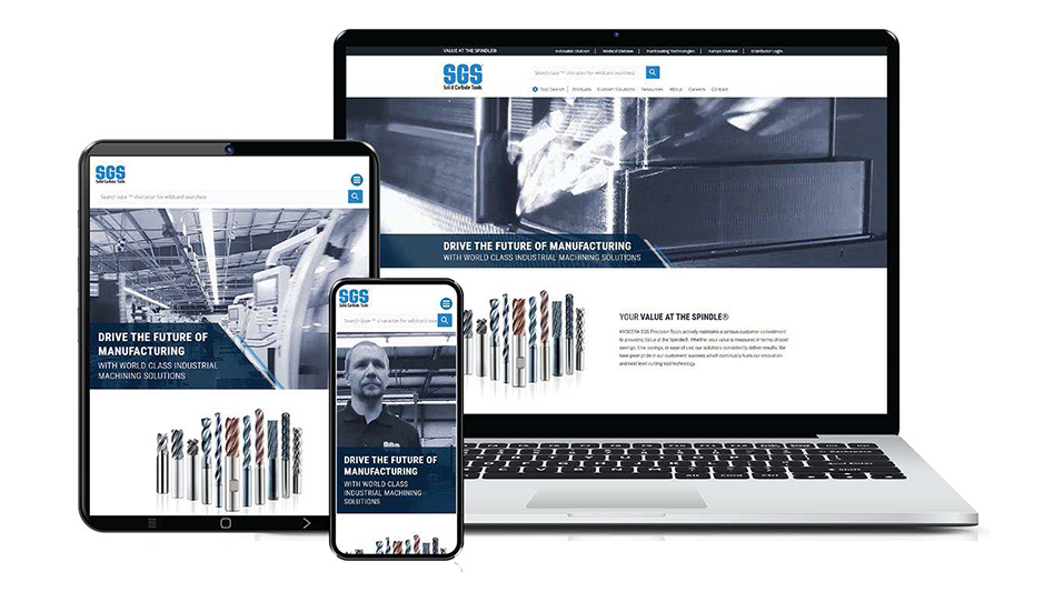 KYOCERA SGS Precision Tools announces new website featuring SGS branded ...