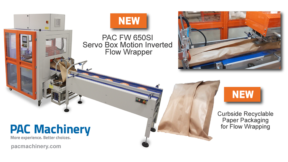 PAC Machinery unveils recyclable plastic alternative for flow wrapping ...