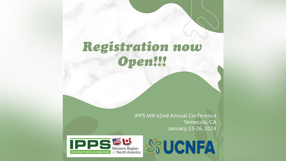 Registration now open: IPPS Western Region Annual Conference - Nursery Management