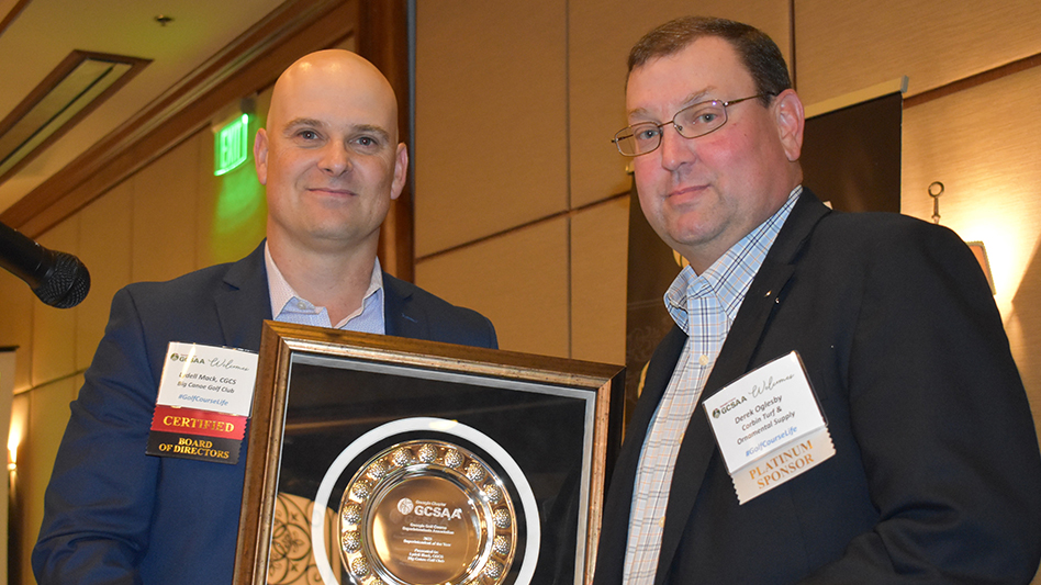 Lydell Mack named Georgia GCSA Superintendent of the Year - Golf Course ...