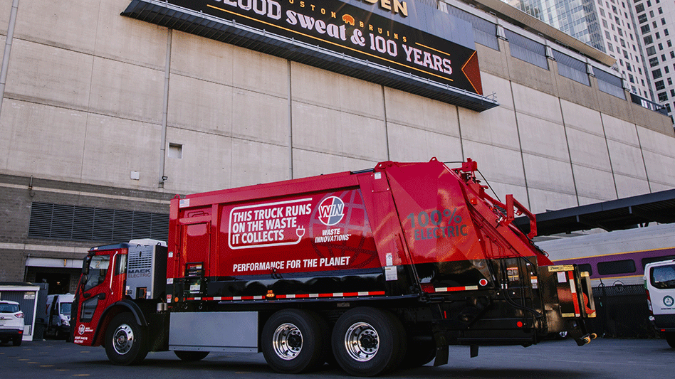 Boston’s first electric refuse trucks launched by WIN Waste - Waste Today