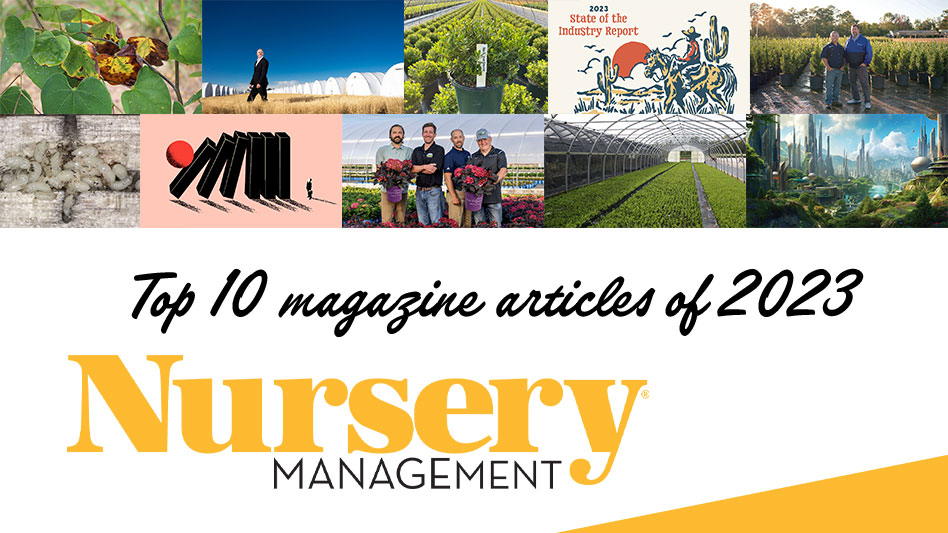 Top 10 magazine articles of 2023 - Nursery Management