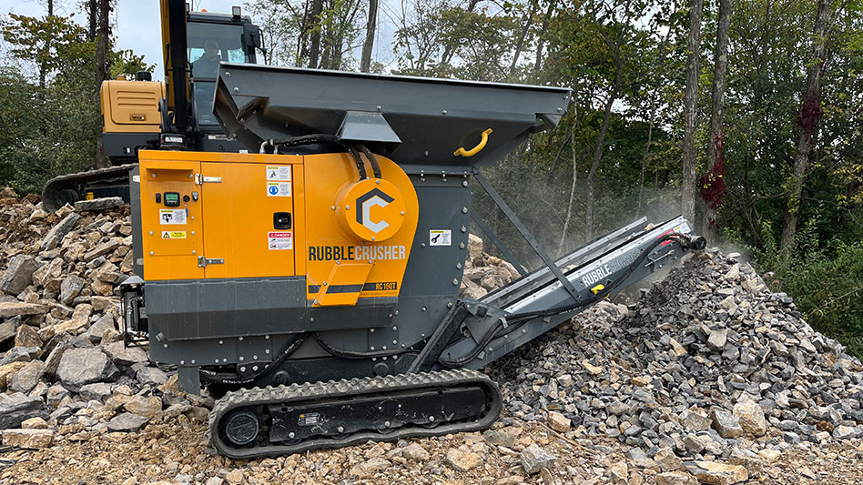 RubbleCrusher designs crusher to recycle C&D materials on-site ...