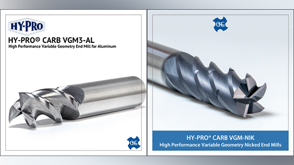 OSG’s HY-PRO CARB VGM end mill series - Aerospace Manufacturing and Design