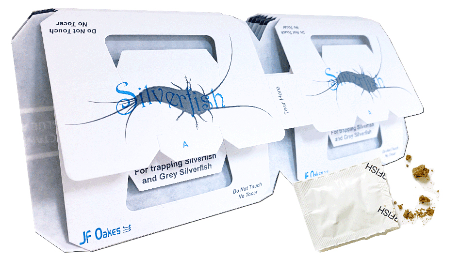 JF Oakes Releases New Pro Pest Silverfish Trap Pest Control Technology JF Oakes Releases New Pro Pest Silverfish Trap Pest Control Technology