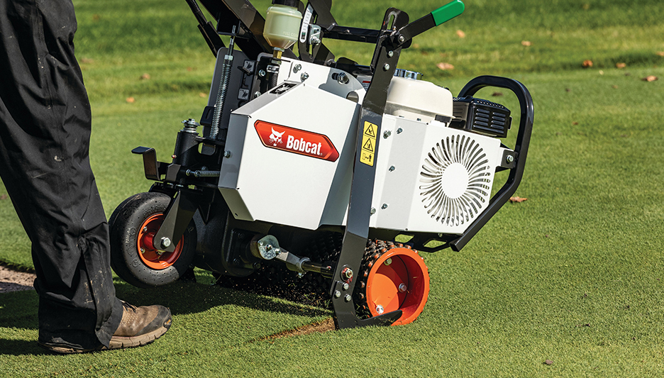 Bobcat expands line to include turf renovation equipment - Golf Course ...