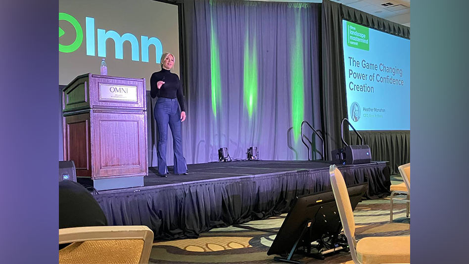 Step into fear - Lawn & Landscape