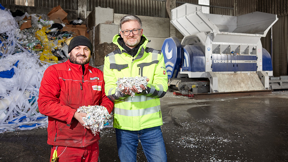 Lindner at work in plastics application in Europe - Recycling Today