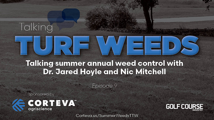Talking Turf Weeds 9: Summer annual weed control with Dr. Jared Hoyle ...